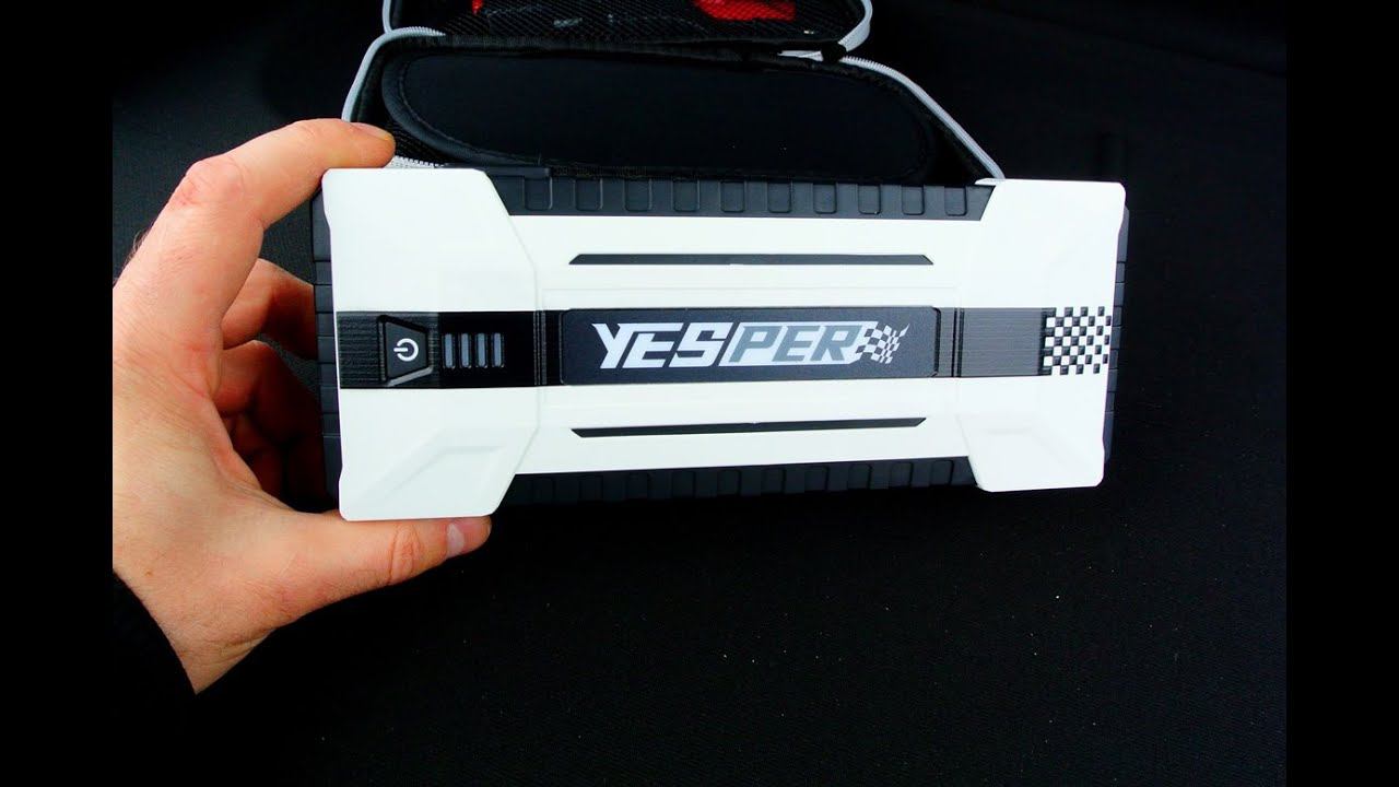 Jump Starter YesPer Speed 4120 запускает двигатель с разряженным аккумулятором