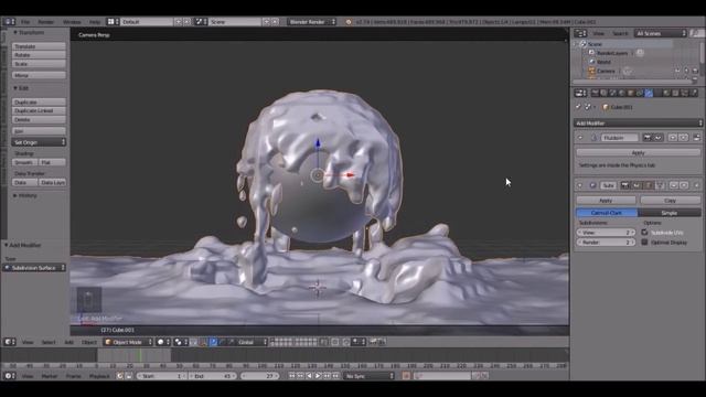 Моделирование жидкостей Учебник по Blender (Fluid Simulations Blender Tutorial)