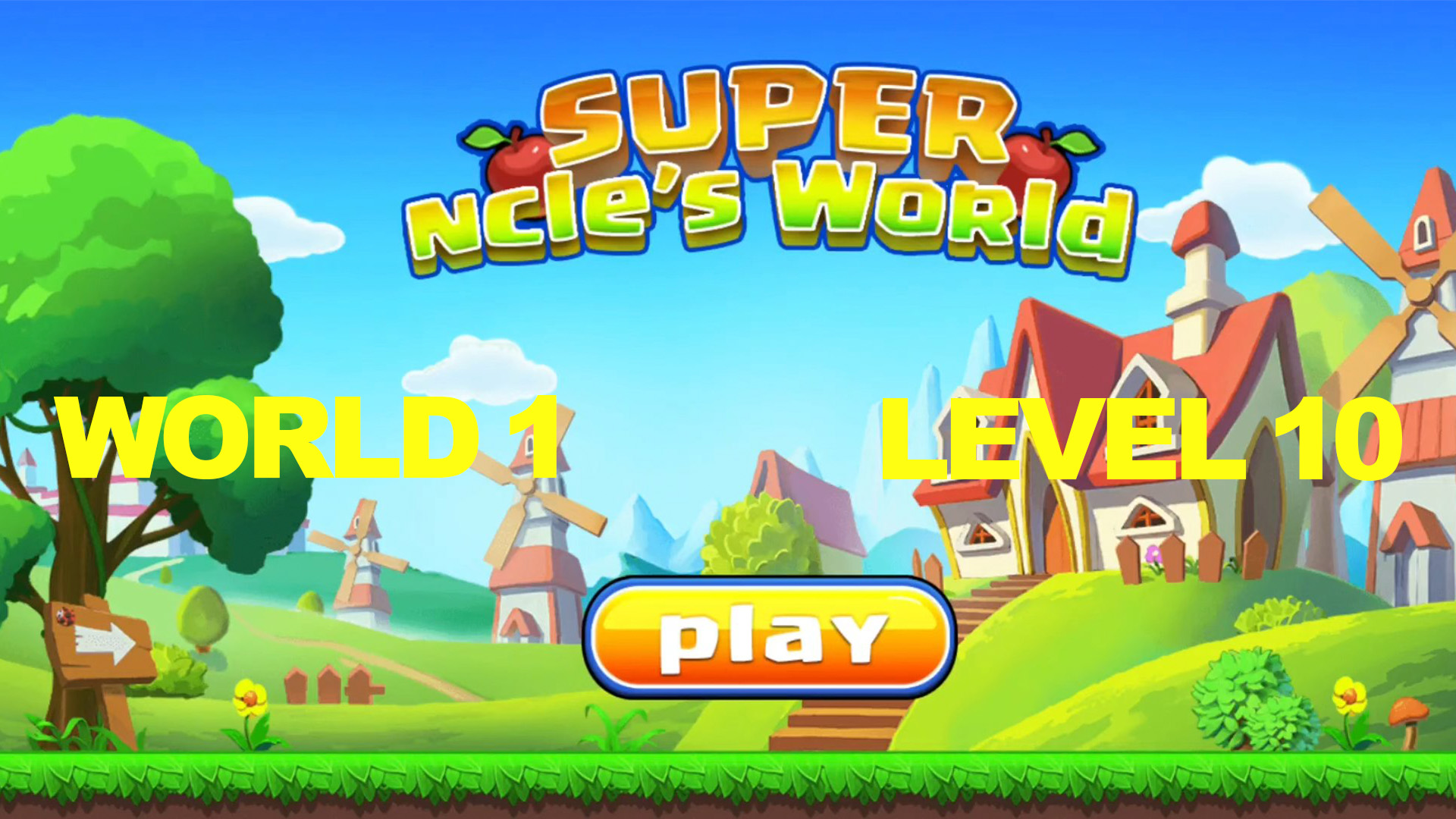 Super ncle's World 1. levei 10.