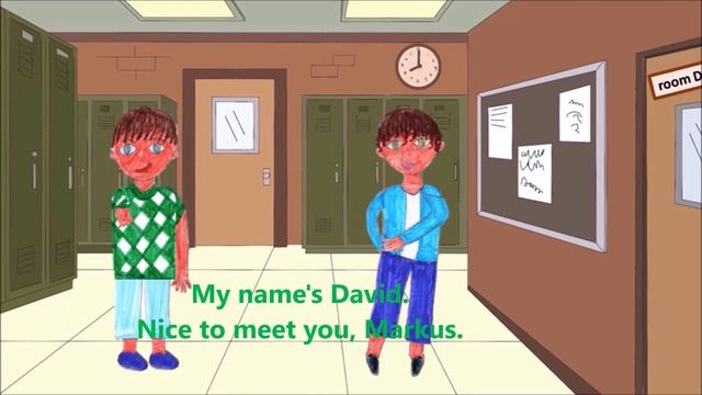 SPOTLIGHT 5. P 28 Excuse me, where is the science lesson_ First day.