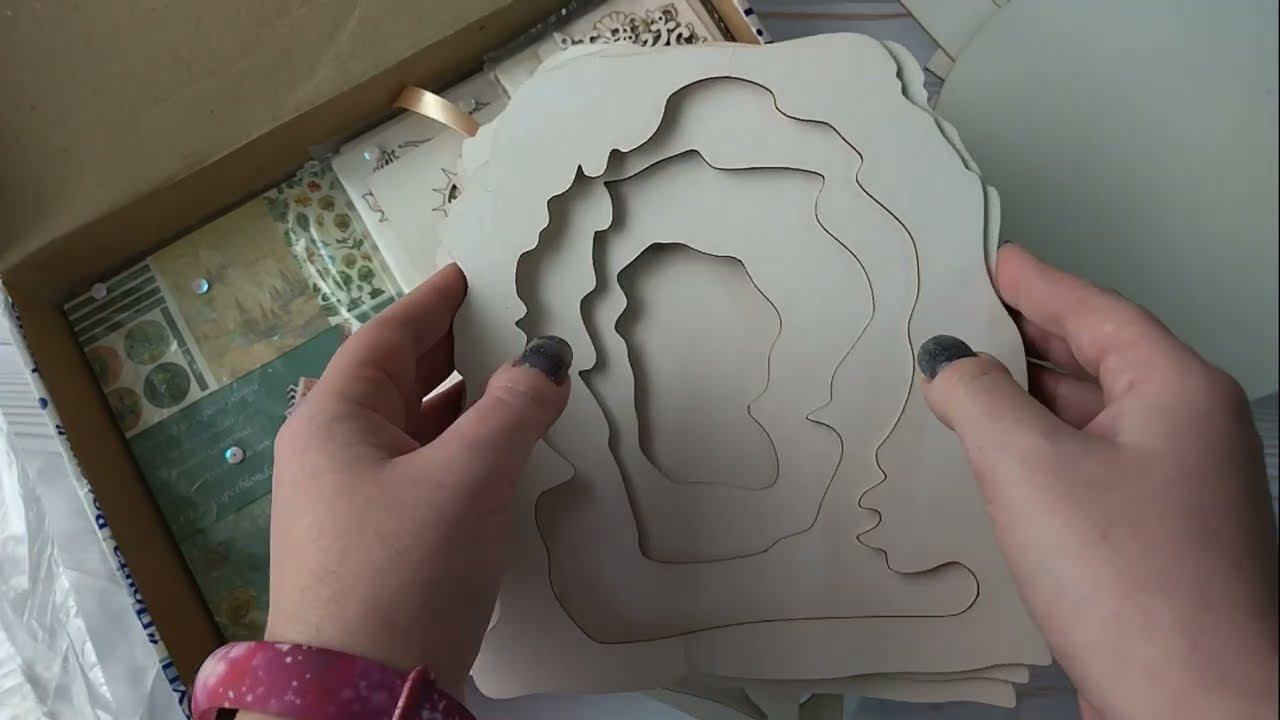 Распаковка. Бумага и не только от Paper Blonde