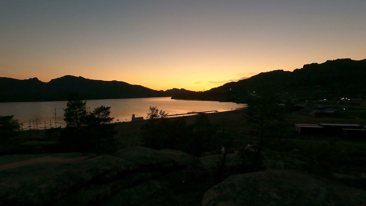 Баянаул, 06.09.2021. Давно мечтал снять закат над озером Жасыбай в таймлапсе.