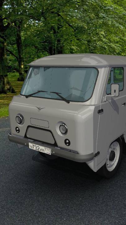 Компас-3D УАЗ 452 Буханка (Обзор модели)