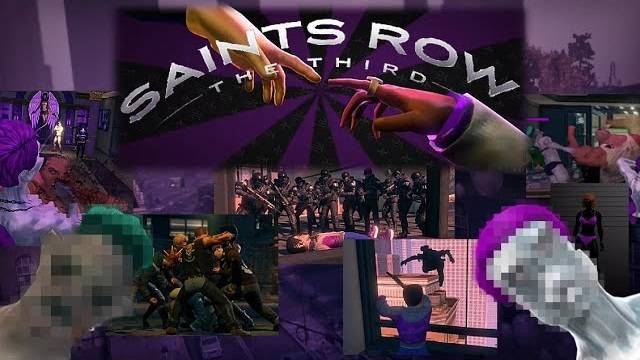 Первое впечатление "Какой ужас" / Веселый кооператив игры Saints Row: The Third - [Нарезка-#1]. +18.