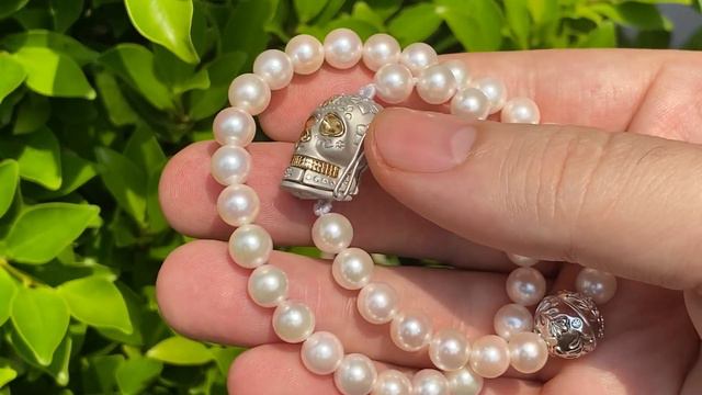 Браслет с жемчугом.