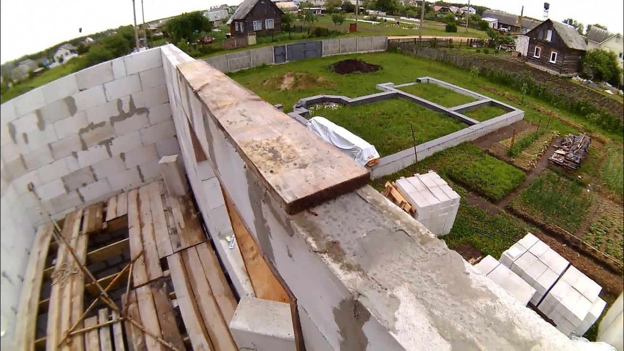 Как построить 2-х этажный, бюджетный дом ч.8