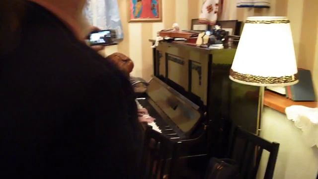 Ирина Феррони на открытии выставки (фрагмент "Feelings")