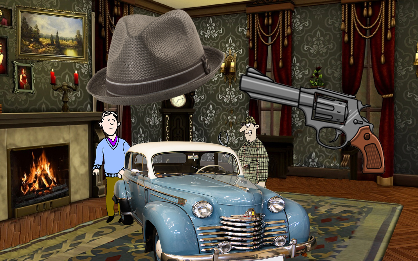 Загадка камин и необычное алиби