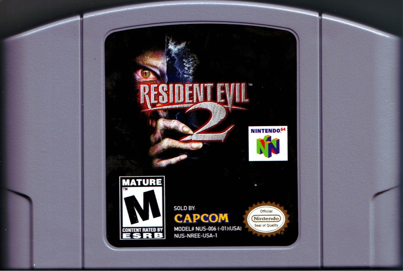 Resident Evil 2(Nintendo 64)Claire B( without using the item box,without killing any zombies)