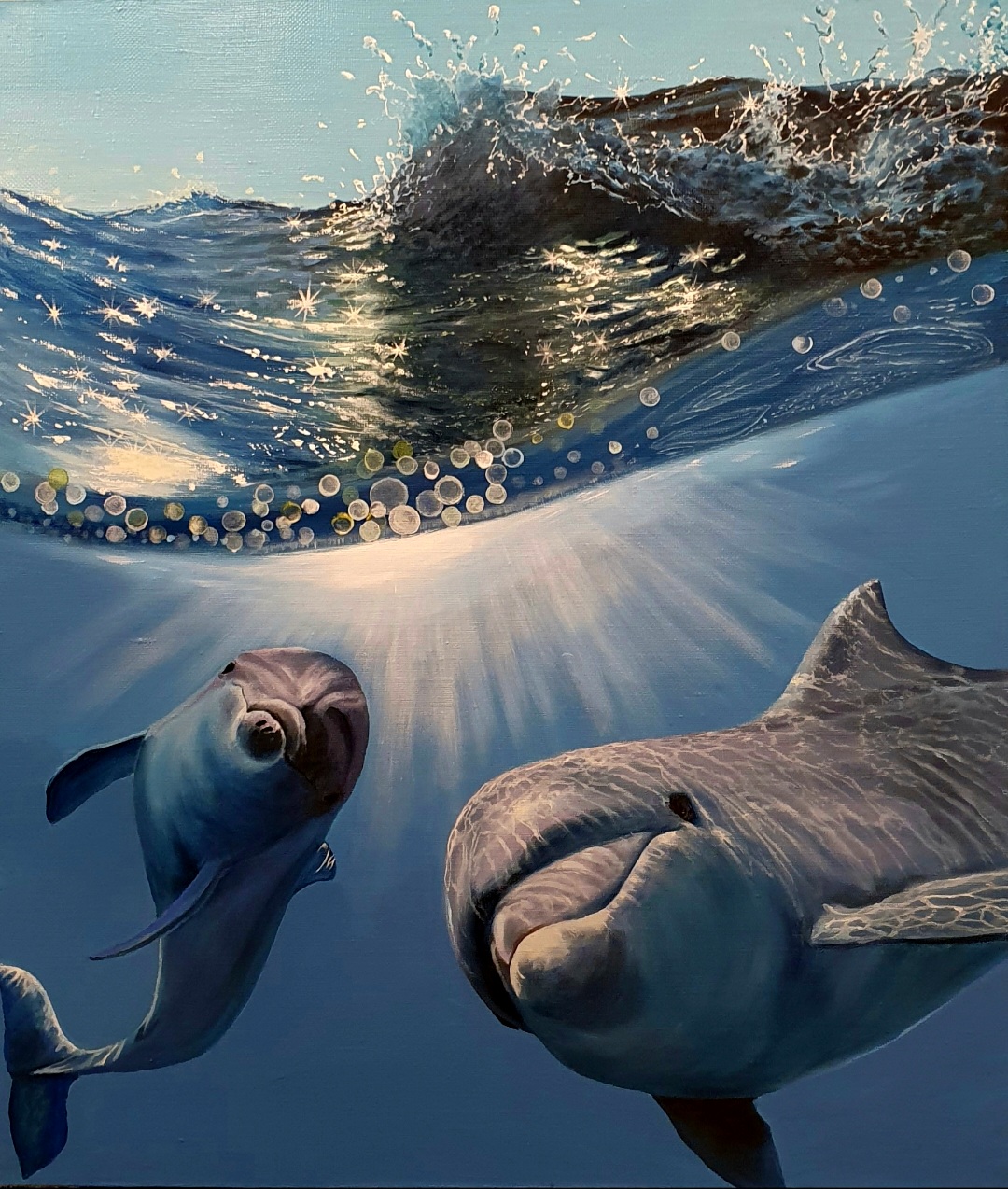 Как нарисовать дельфина