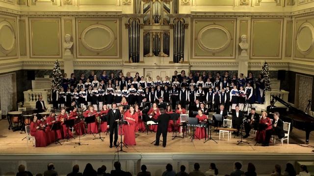 Х.Фелисиано "Feliz Navidad", солисты: Ю. Симонова, В. Целебровский.