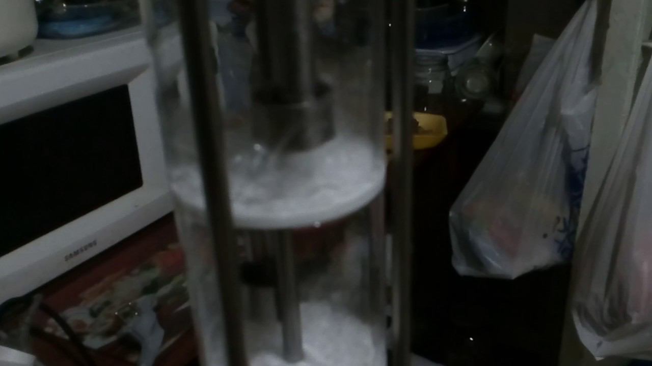 Ситчатая колонна в работе.