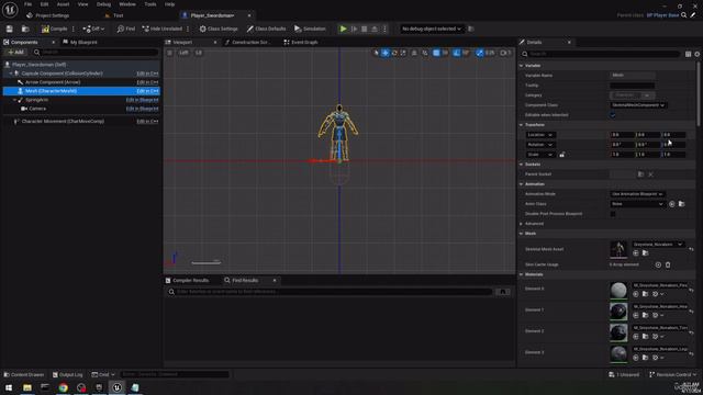 1. Create The Swordsman Blueprint