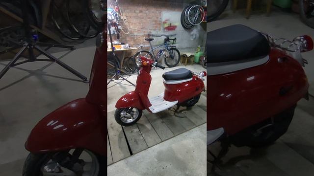 ПРОЕКТ РЕТРО-СКУТЕР SUZUKI VERDE ЗАВЕРШЕН🔥 #shorts