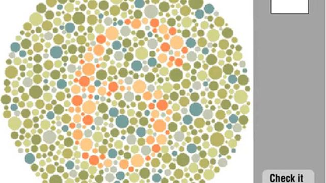 Тест на дальтонизм