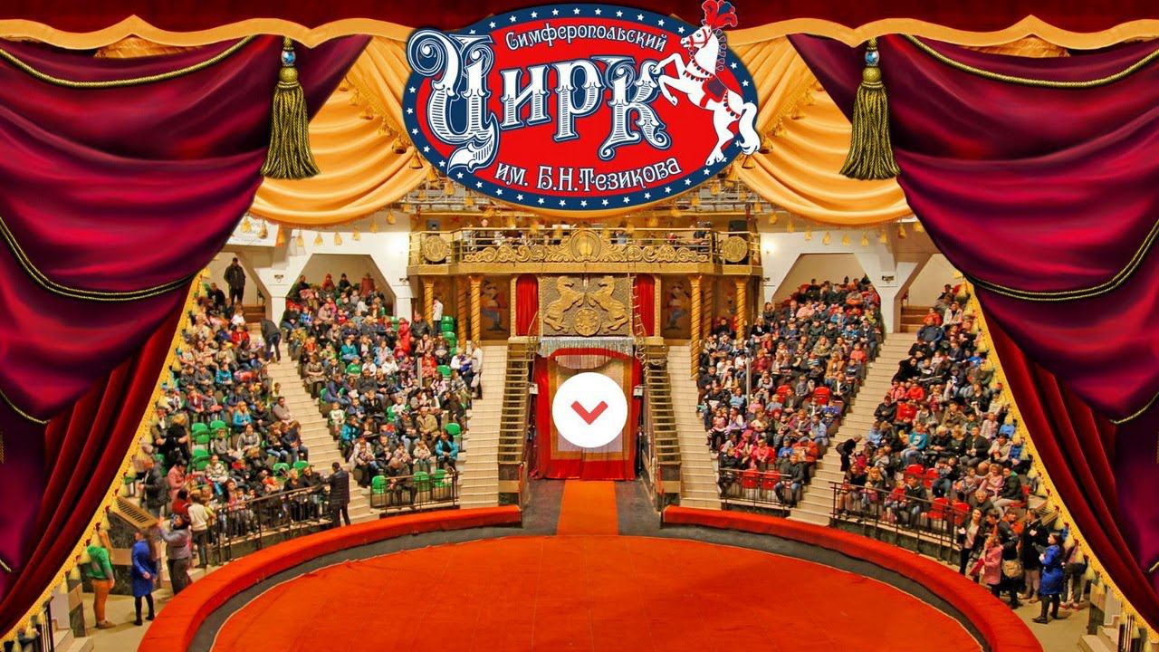 25.03.23 года. "Королевский цирк" Гии Эрадзе. Симферополь. Любительская съемка.