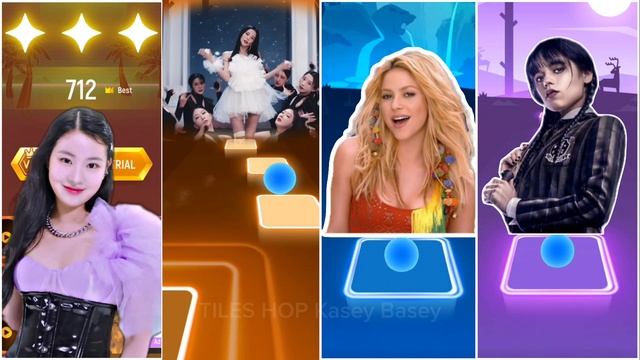 FIFTY FIFTY CUPID JISOO FLOWER SHAKIRA WAKA WAKA WEDNESDAY BLOODY MARY Tiles Hop EDM Rush.mp4