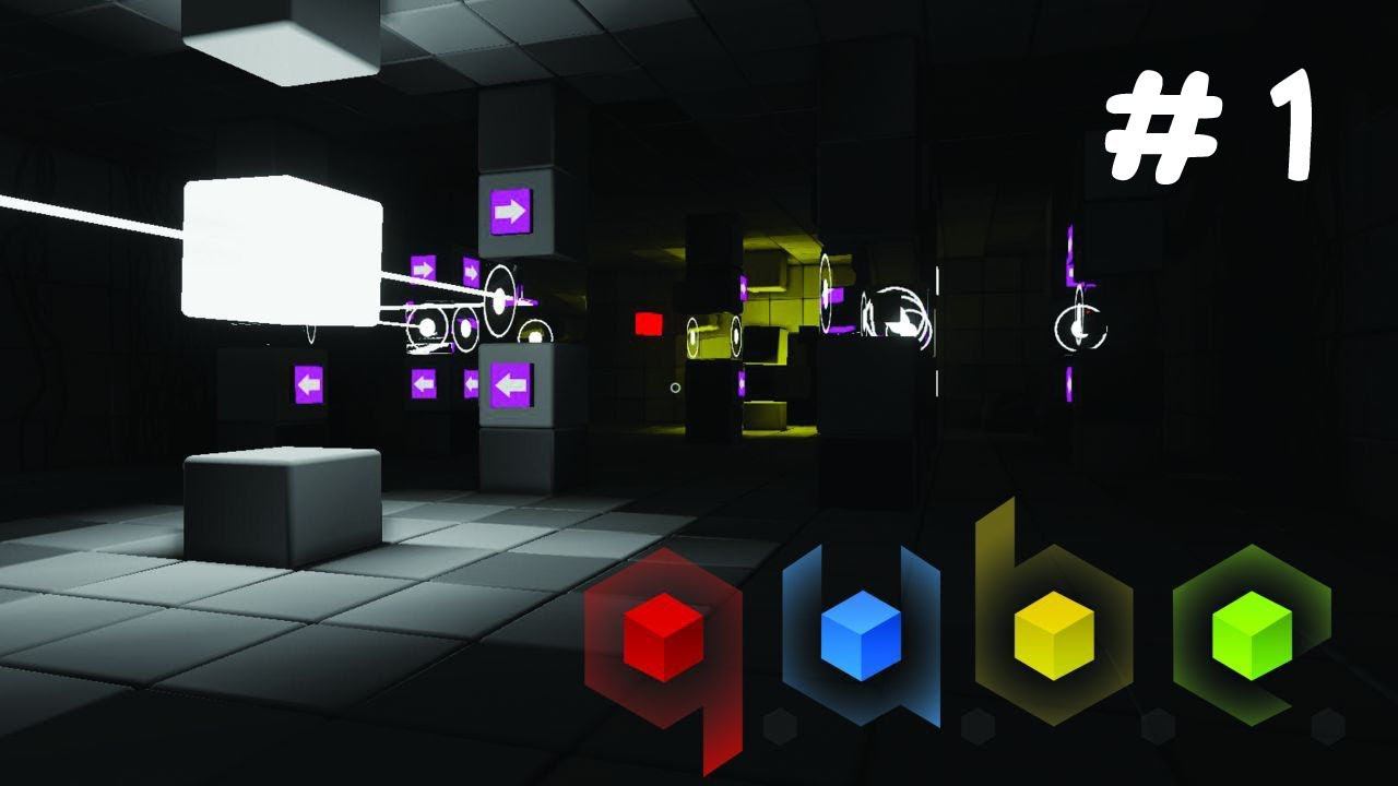 Прохождение Q.U.B.E. #1