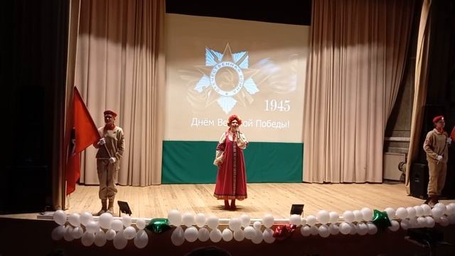 Празднование дня Победы в 2023 г. Выступление студентов (1)