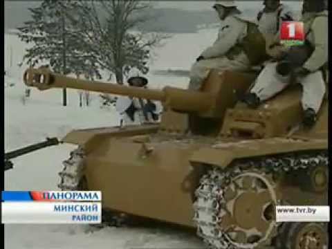 Немецкий танк в руках белорусских реставраторов.Ч.-2