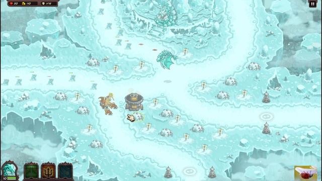 Kingdom Rush Vengeance (Безумец)  → 21. В Горах, 22. Ледяной Трон - Кампания | Newest :)