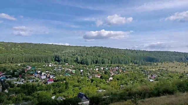24.07.2024г. Как тушили пожар на горе в Жигулёвске. СНТ Труд