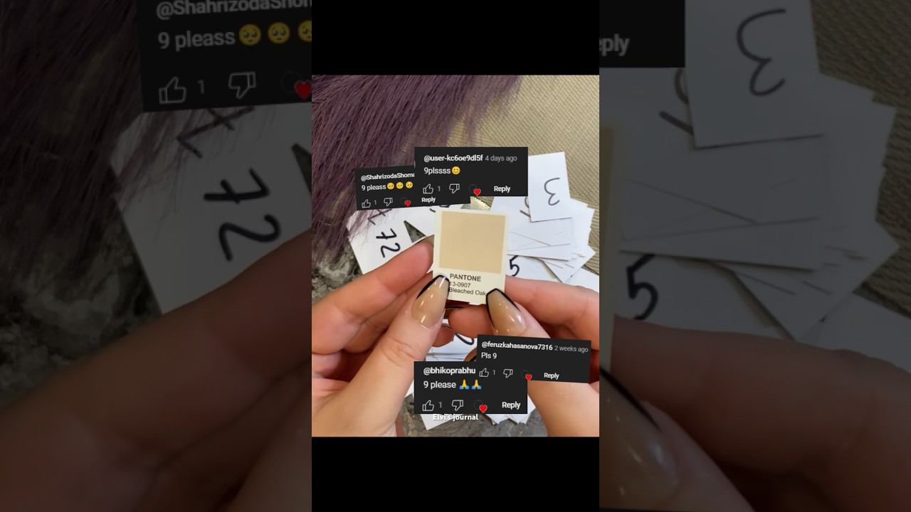 Random color ️ what № next? | ASMR Mini Journal | #asmr #minijournal #trending #scrapbooking