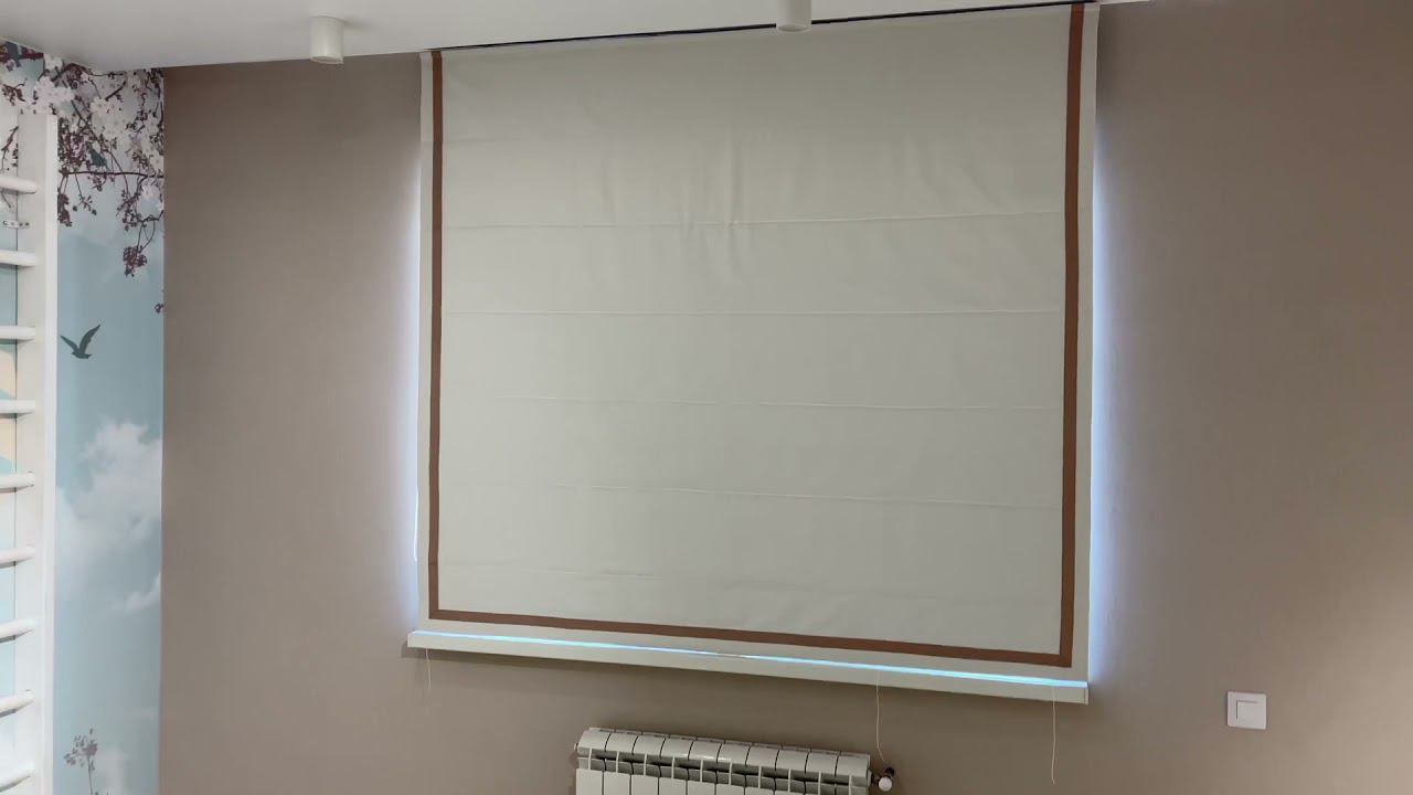 Римская штора в комнату девочки