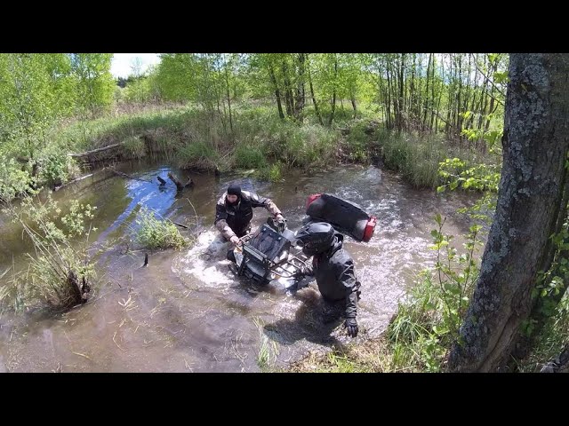 Покатушка по трассе квадро соревнований Сакура 2018