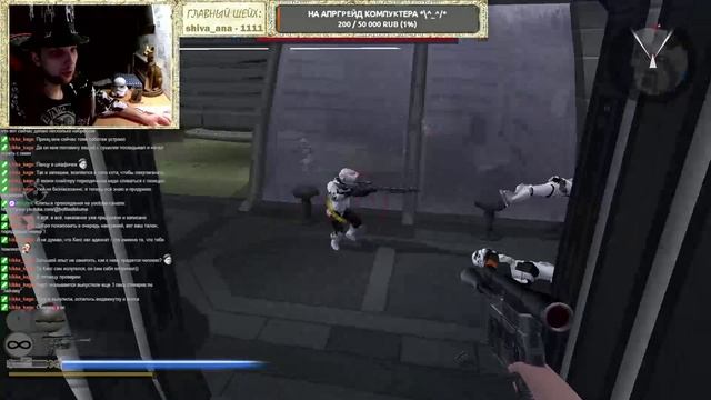 Принцесса Лея в авангарде в Star Wars Battlefront 2