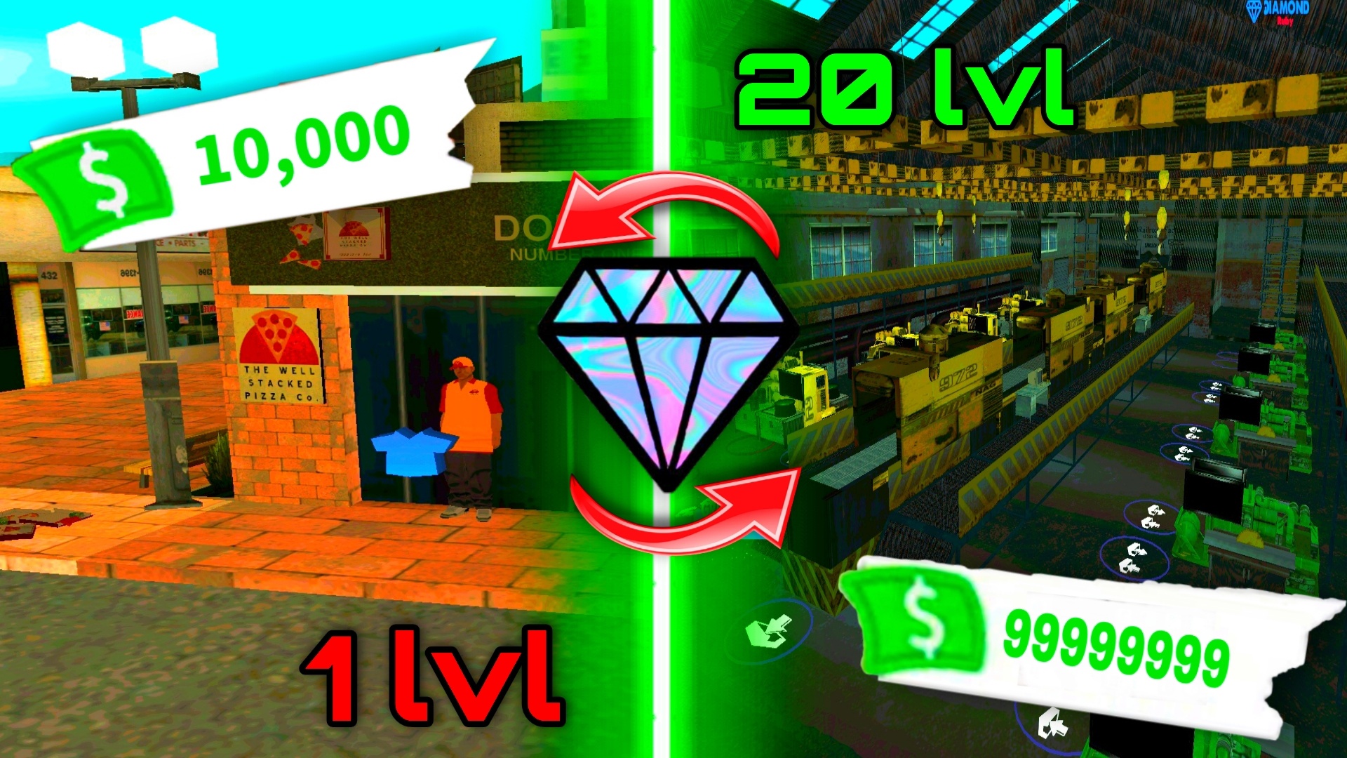 САМЫЕ ЛУЧШИЕ РАБОТЫ НА DIAMOND RP в GTA SAMP ► #2