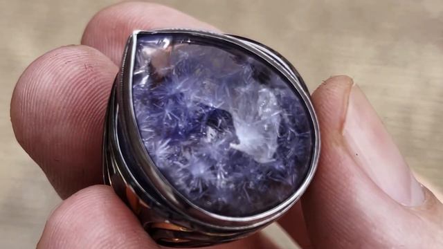 Мое кольцо с кварцем.