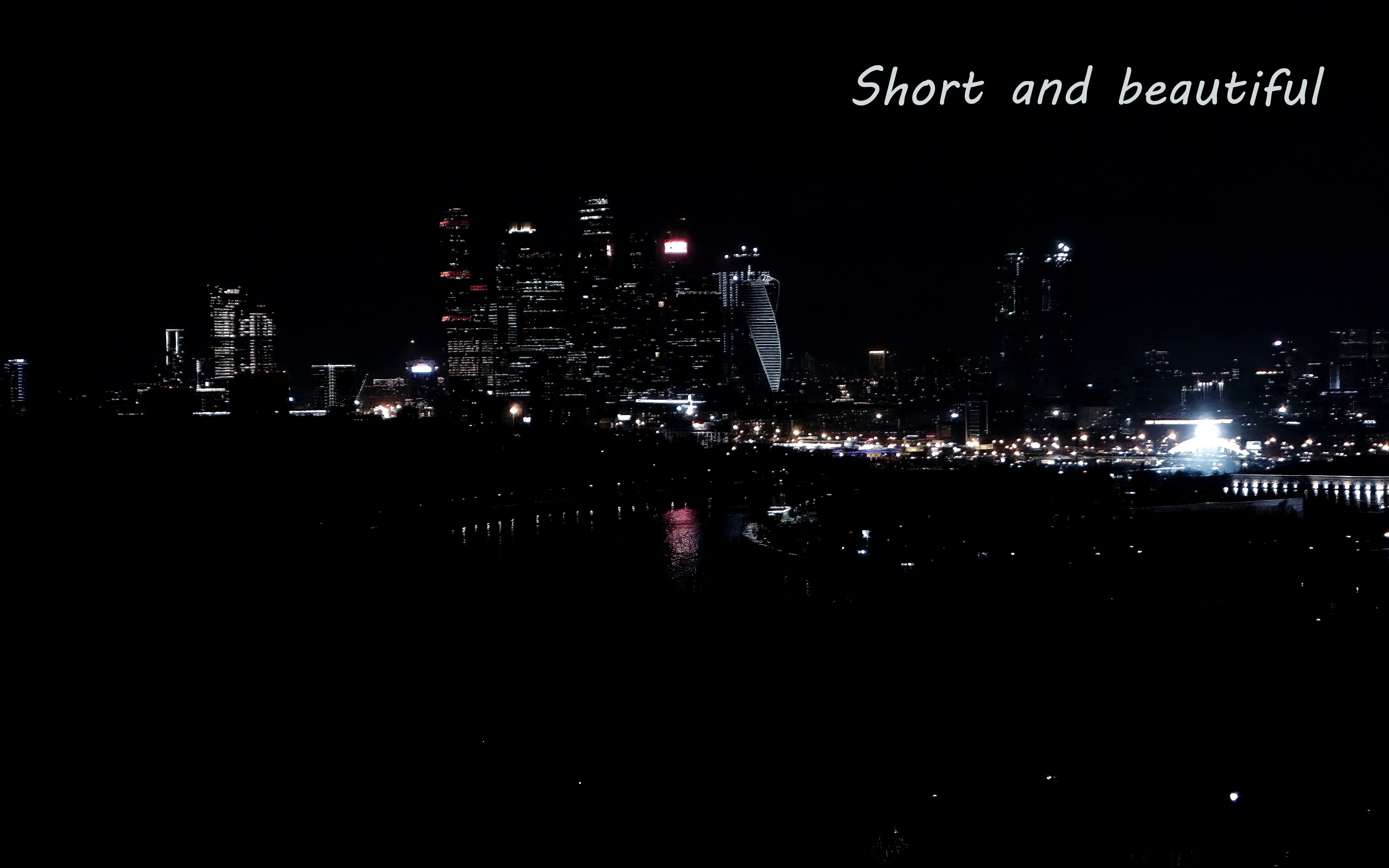 Москва. Вид со смотровой площадки на Воробьевых горах