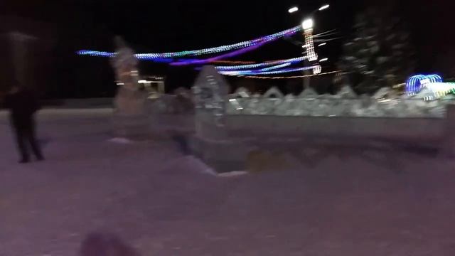 Вечерняя прогулка_ужин с внуками.