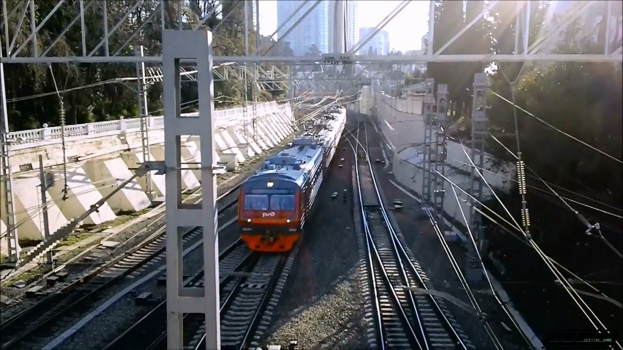 РЖД ЭД4М-1030/1029 Аэропорт - Сочи