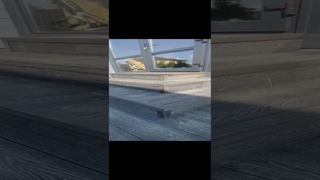 Монтаж доски RUSDECKING.  Объект готов