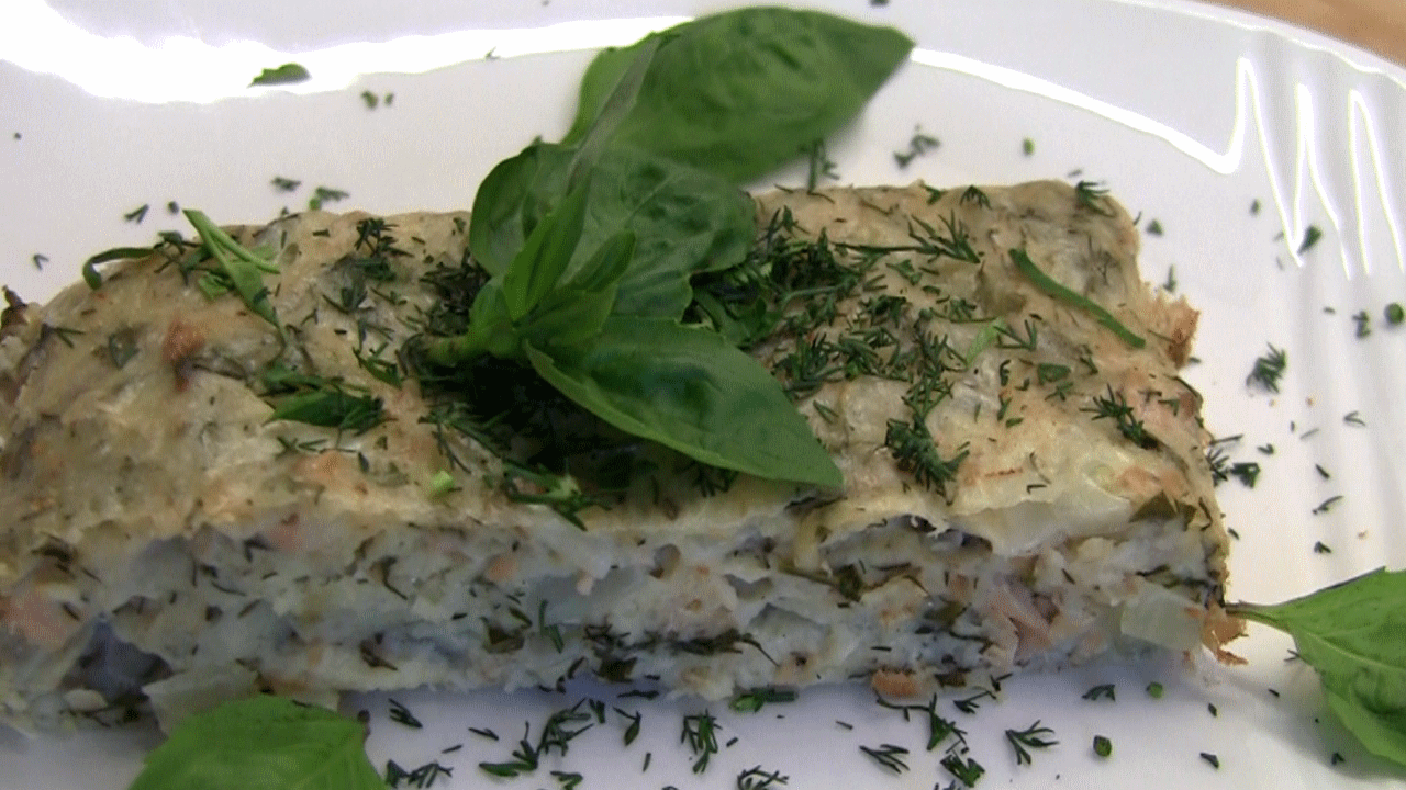 Это самое вкусное что я когда-либо ела. Экспресс-пирог с рыбой и зеленью. #Shorts.mp4