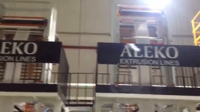 Запуск экструзионных линий "Алеко-1000" у вьетнамских заказчиков