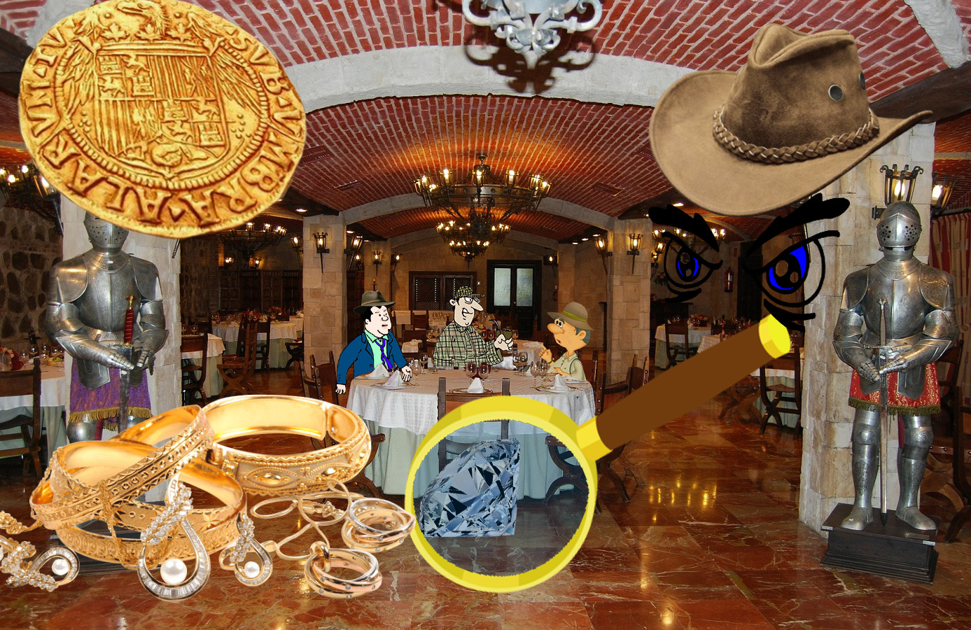 Загадка клад в пустыне