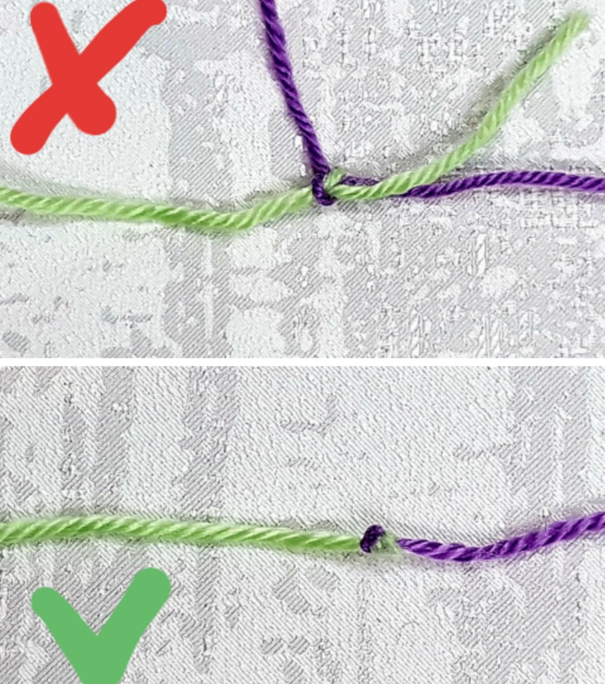 2/22 Самый крепкий узел // Как соединить кончики нитей // Вязание