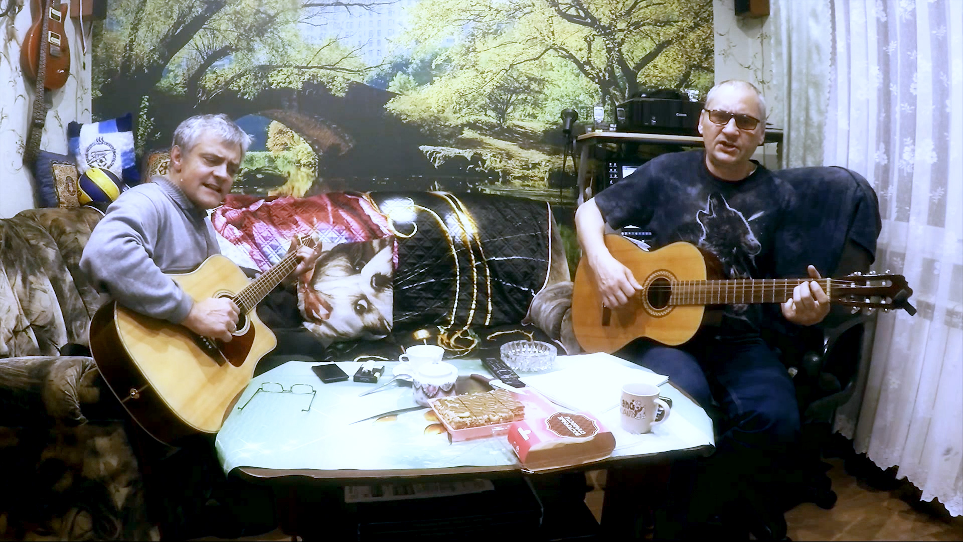 Видишь себя нарисованным в лодке