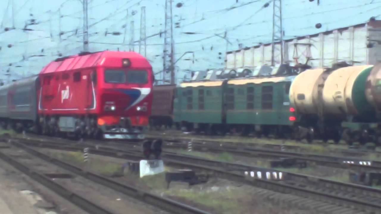 ТЭП70БС-092 с поездом Ставрополь - С-Петербург