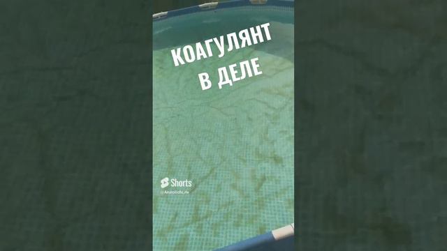 Коагулянт, химия для каркасного бассейна