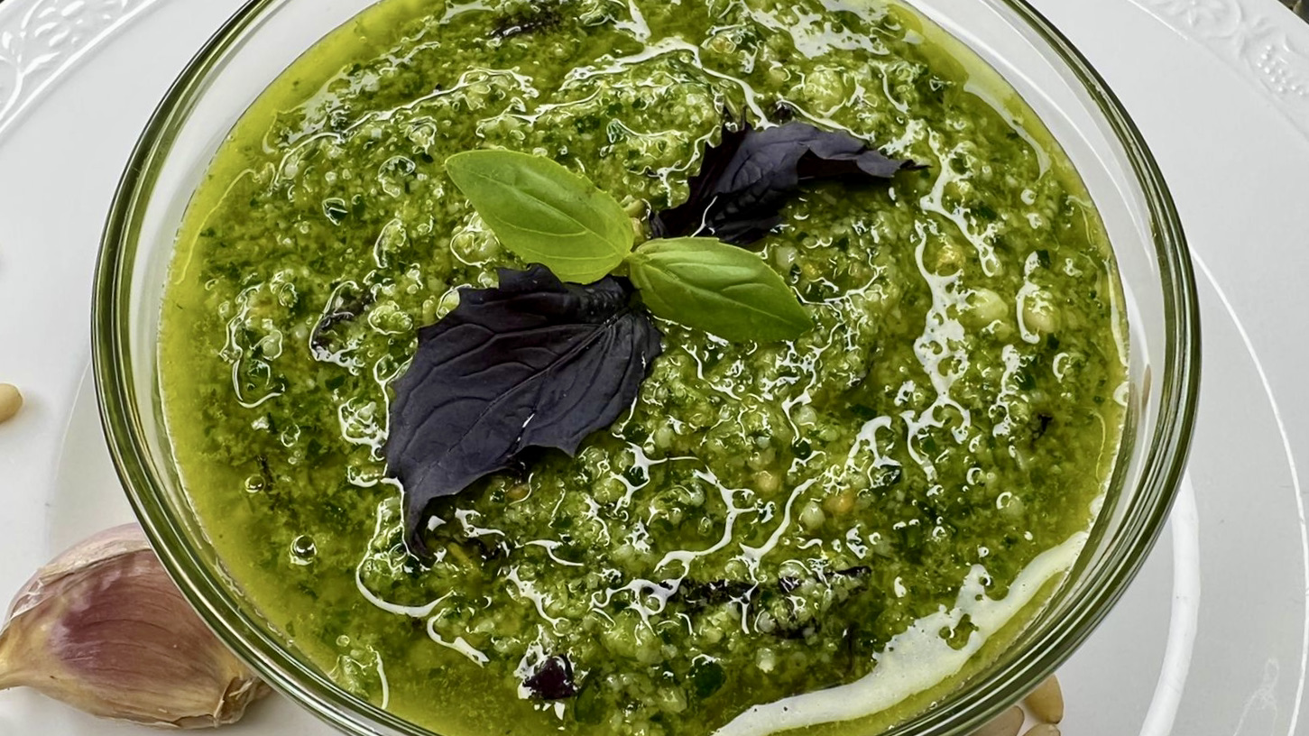 Соус песто со шпинатом ?