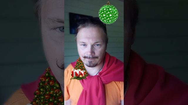 Кот и елка??