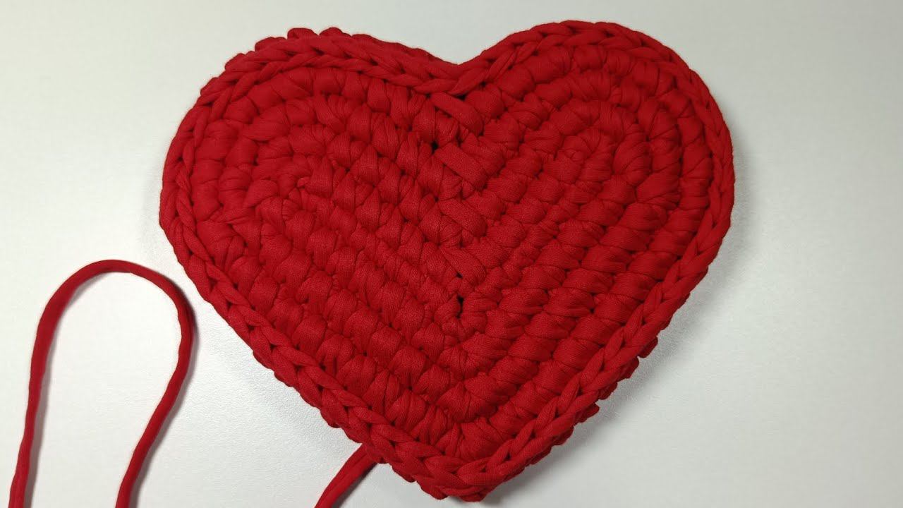 Сердце крючком ♥️