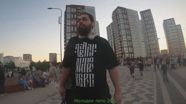 Видео селфи от каллиграфиста Юрия  Вольфа и его шедевр на модели