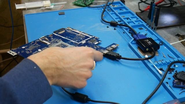 Ремонт Lenovo g50 замена мультиконтроллера IT8586e