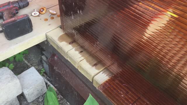 Апгрейд террасы от косых дождей