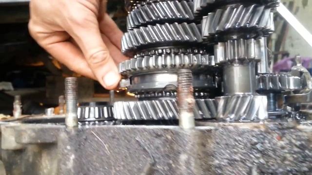 Разборка и ремонт пятой передачи на ваз 2109 часть-3